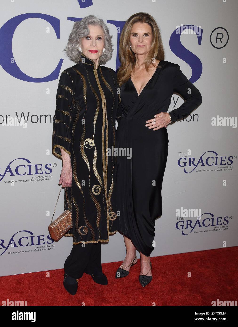 Beverly Hills, USA. 21st May, 2024. Jane Fonda and Maria Shriver ...
