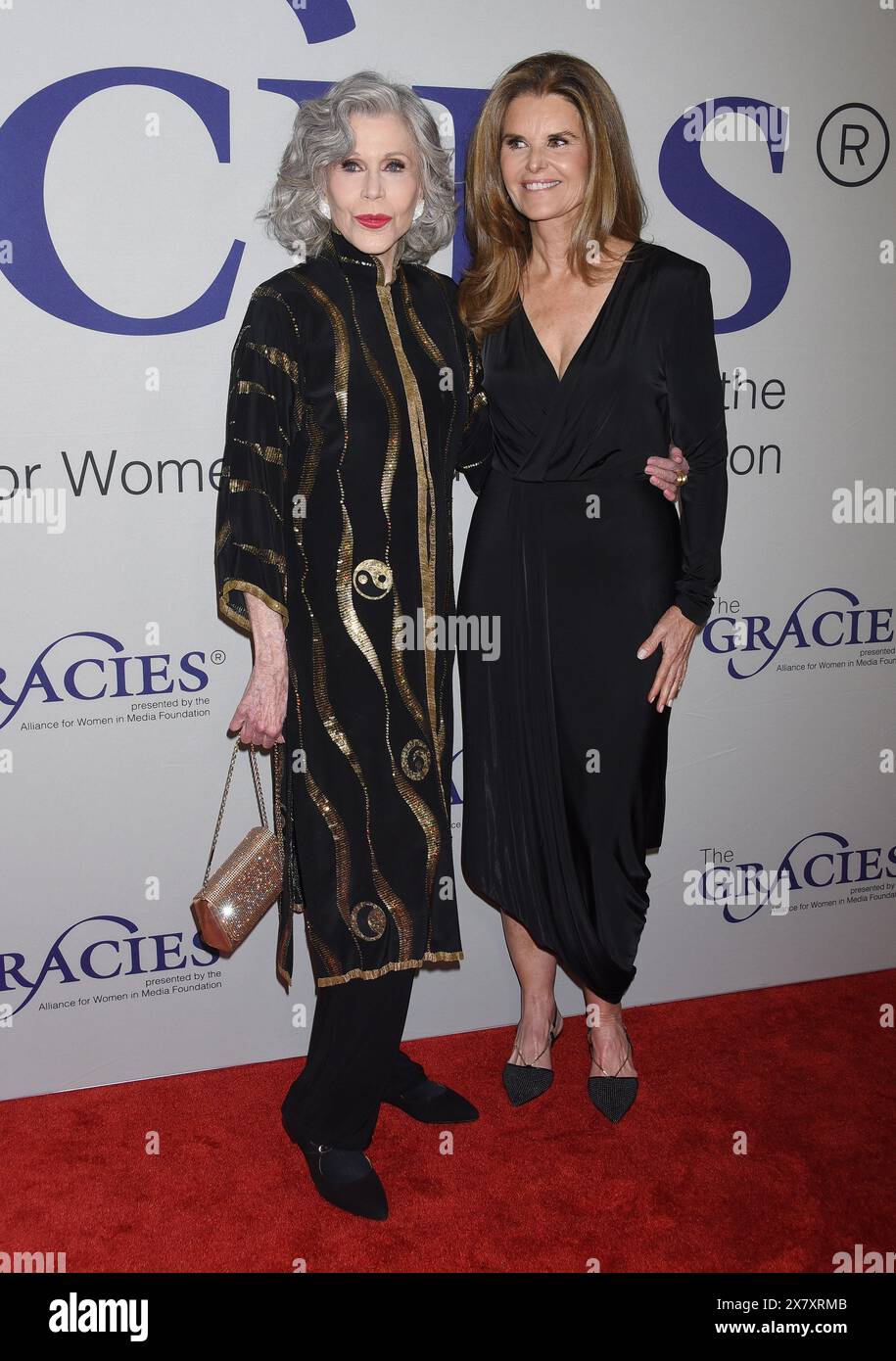 Beverly Hills, USA. 21st May, 2024. Jane Fonda and Maria Shriver ...