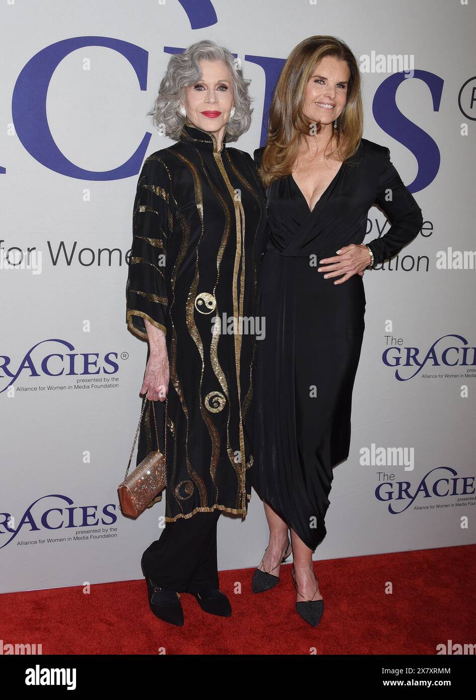 Beverly Hills, USA. 21st May, 2024. Jane Fonda and Maria Shriver ...