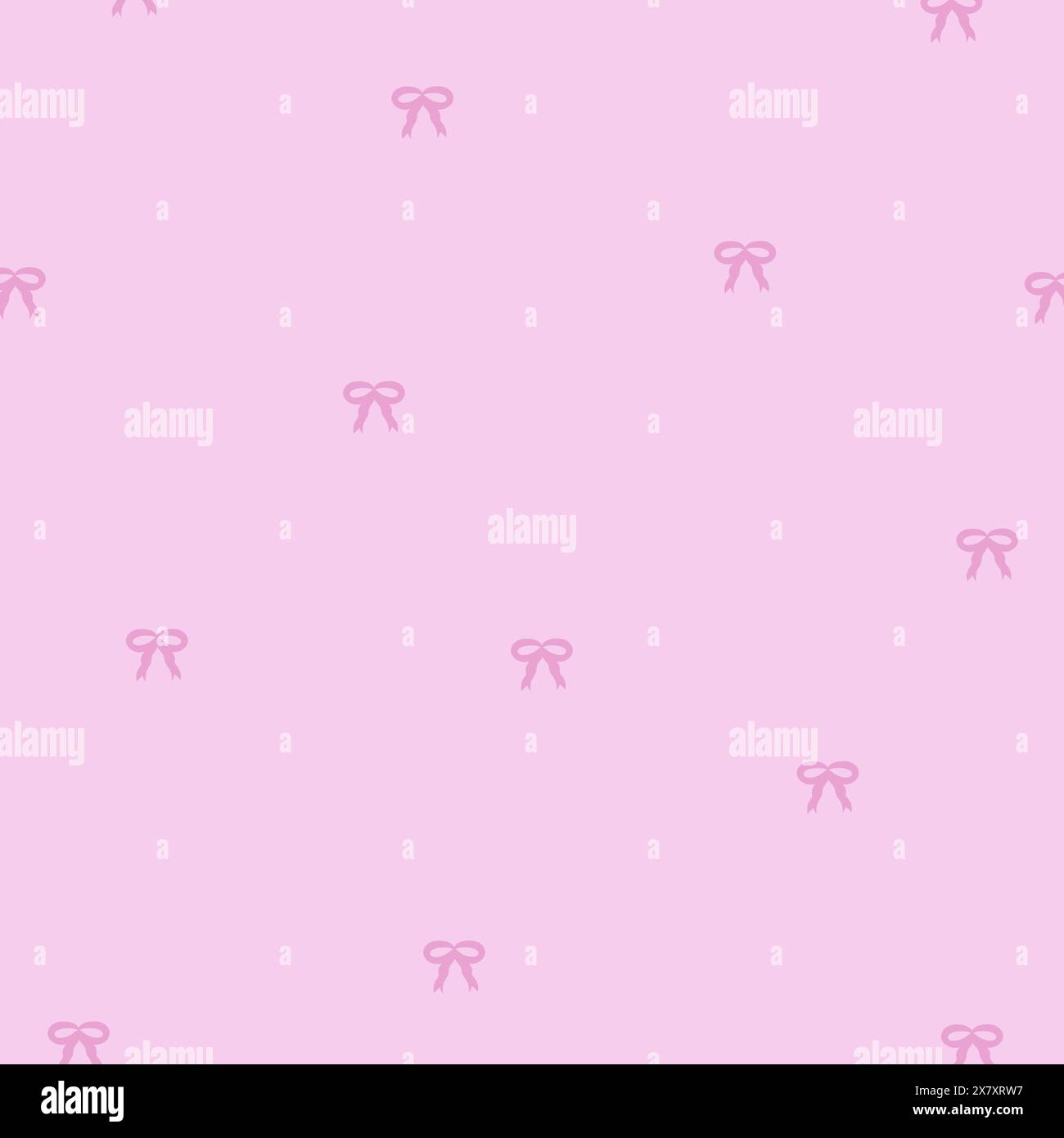 Illustration of ribbons on pastel pink background for Valentine card ...