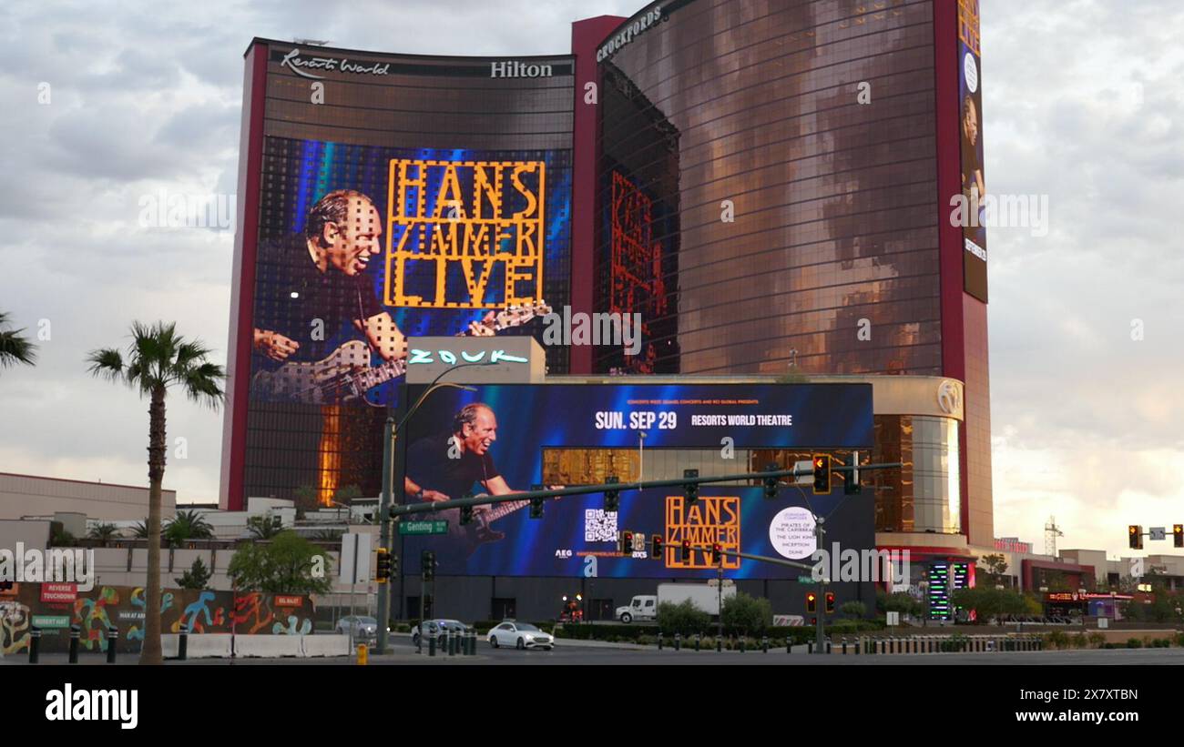 Las Vegas, Nevada, USA 14th May 2024 Composer/Musician Hans Zimmer Live ...