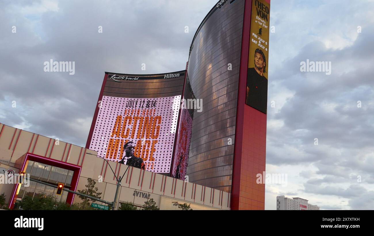Las Vegas, Nevada, USA 14th May 2024 Comedian Theo Von and Kevin Hart ...
