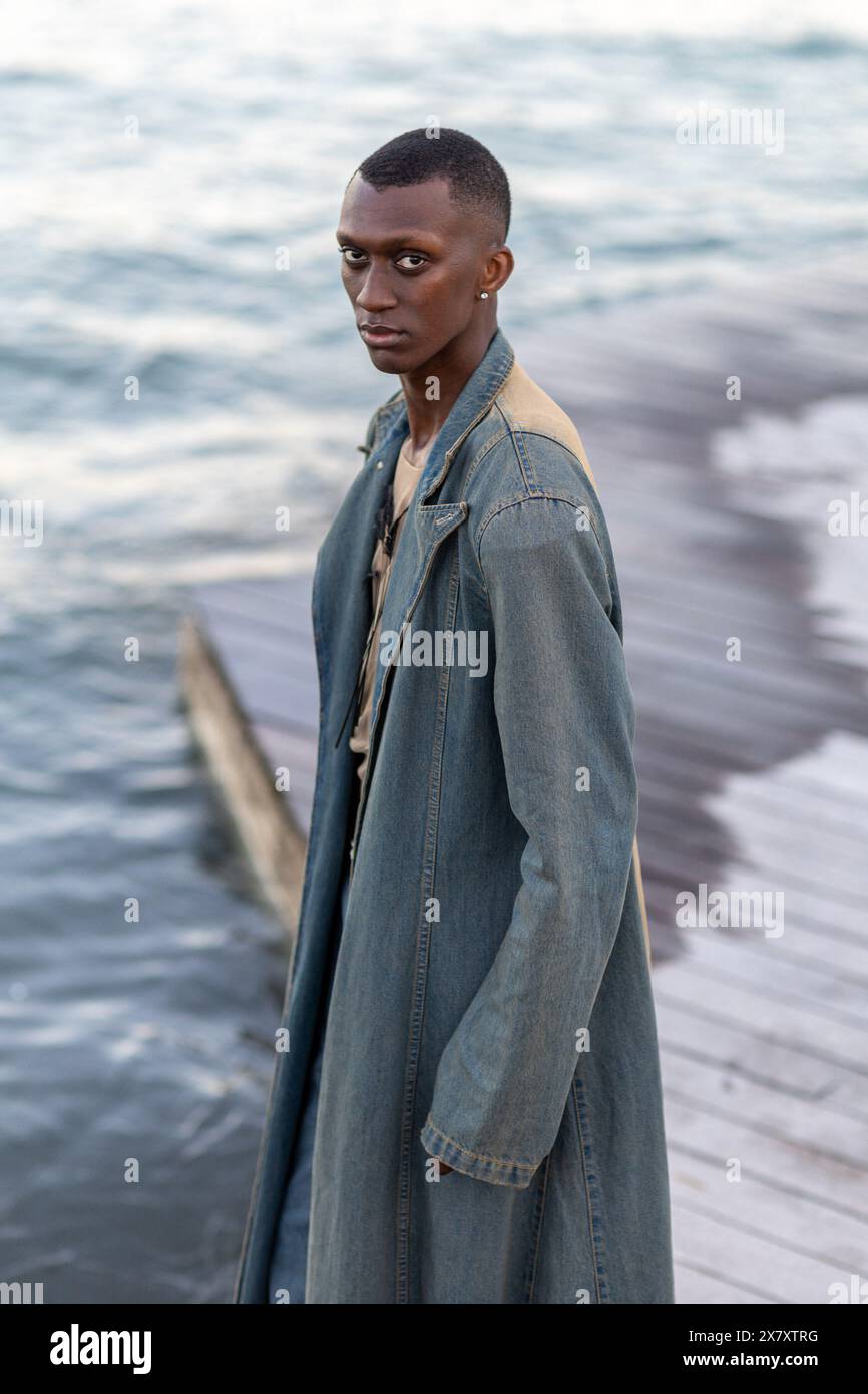 Cannes, France. 21st May, 2024. Portrait and personal shoot of model ...