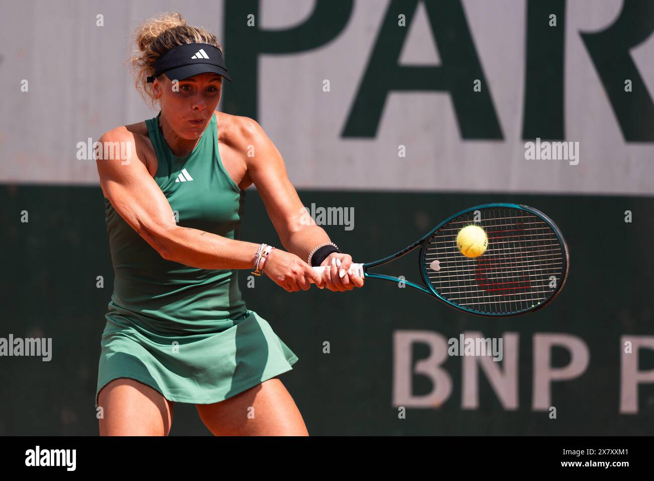 Leolia JEANJEAN (FRA) during the Roland-Garros 2024, ATP and WTA Grand ...