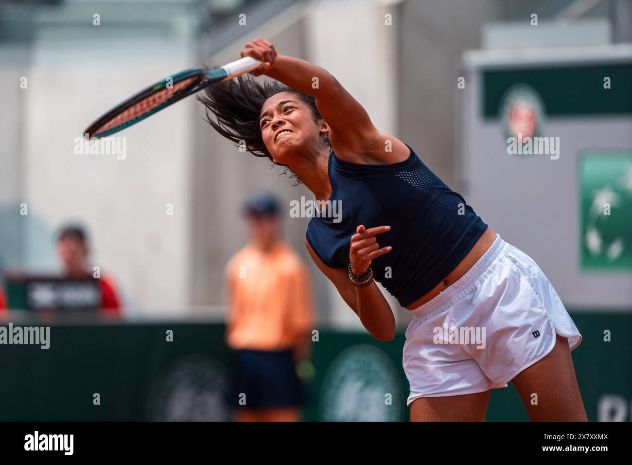 Tiantsoa RAKOTOMANGA RAJAONAH (FRA) during the Roland-Garros 2024, ATP ...