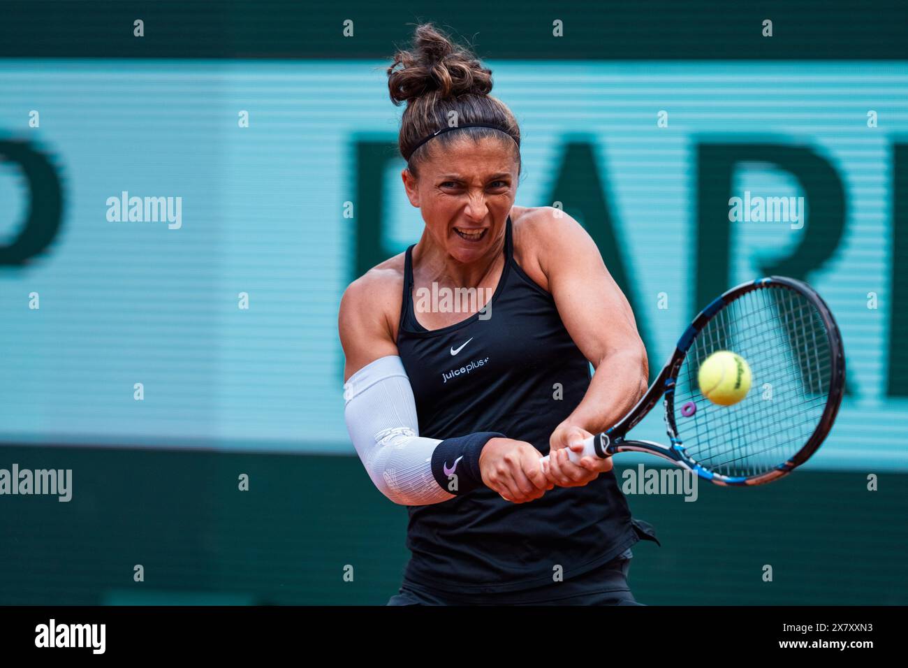 Sara ERRANI (ITA) during the Roland-Garros 2024, ATP and WTA Grand Slam ...