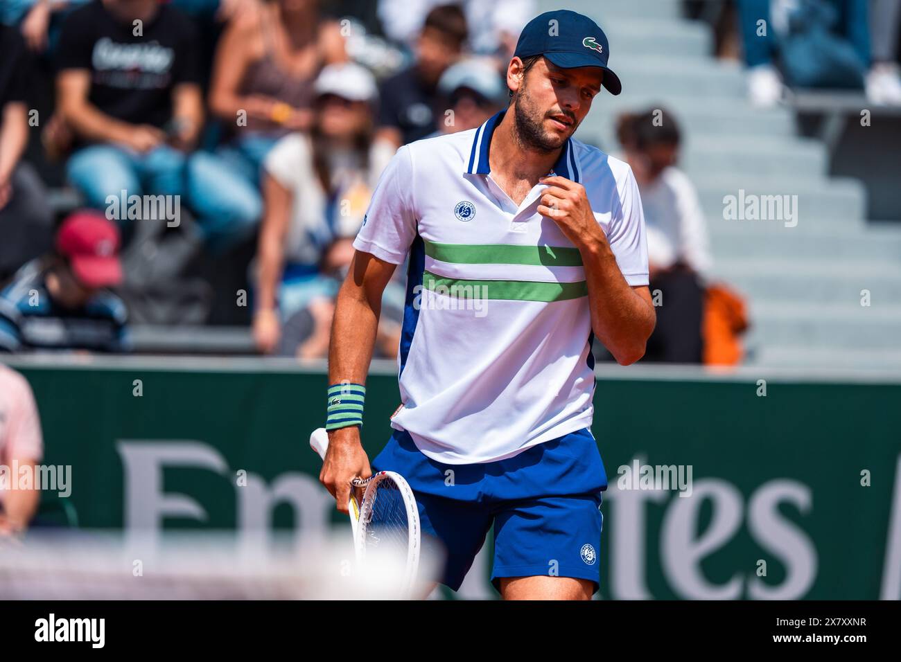 Gregoire BARRERE (FRA) during the Roland-Garros 2024, ATP and WTA Grand Slam tennis tournament ...