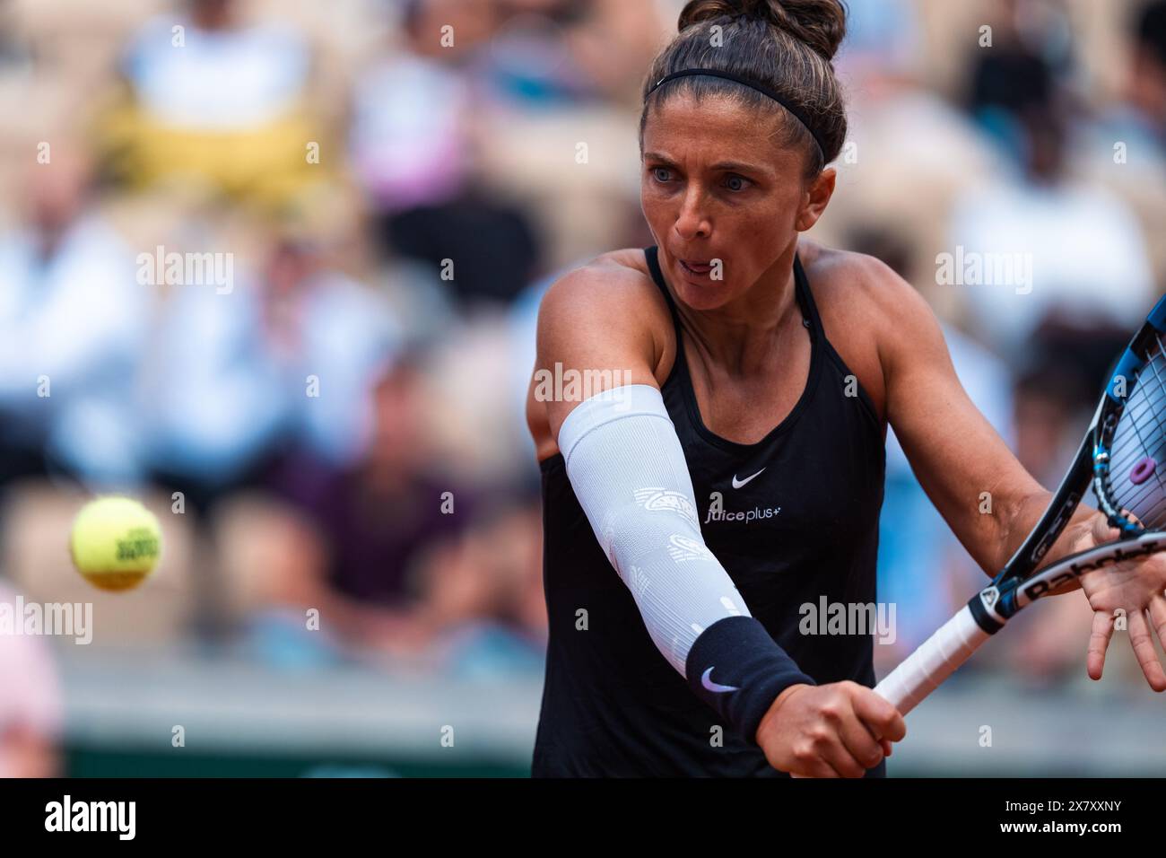 Sara ERRANI (ITA) during the Roland-Garros 2024, ATP and WTA Grand Slam ...