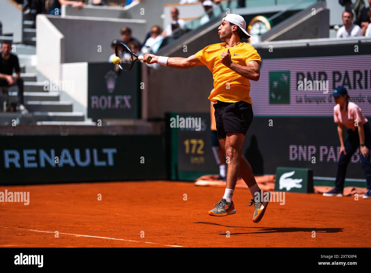 Alexis GALARNEAU (CAN) during the Roland-Garros 2024, ATP and WTA Grand Slam tennis tournament ...
