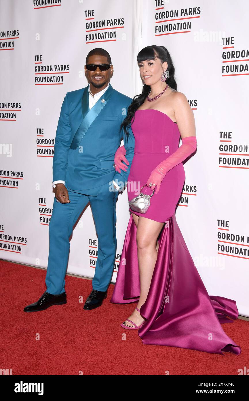 New York, USA. 21st May, 2024. (L-R) Usher Raymond and Jennifer ...