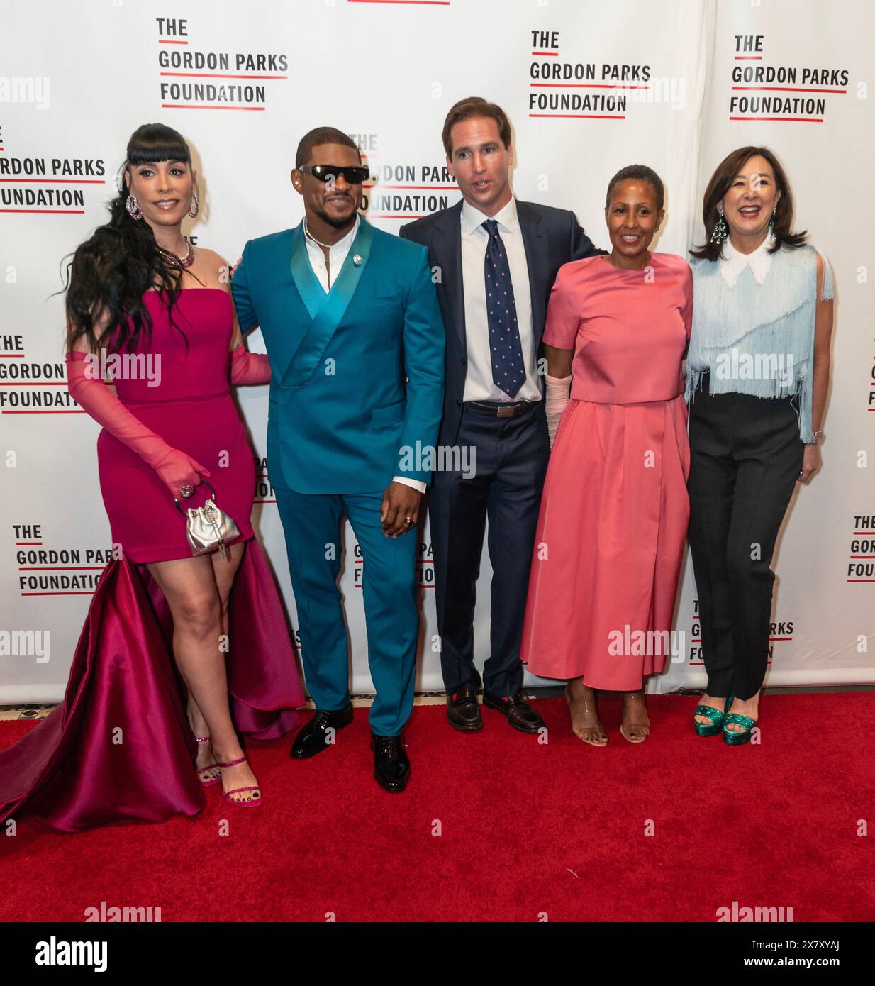 Jennifer Goicoechea Raymond, Usher, Peter W. Kunhardt Jr., Leslie Parks ...