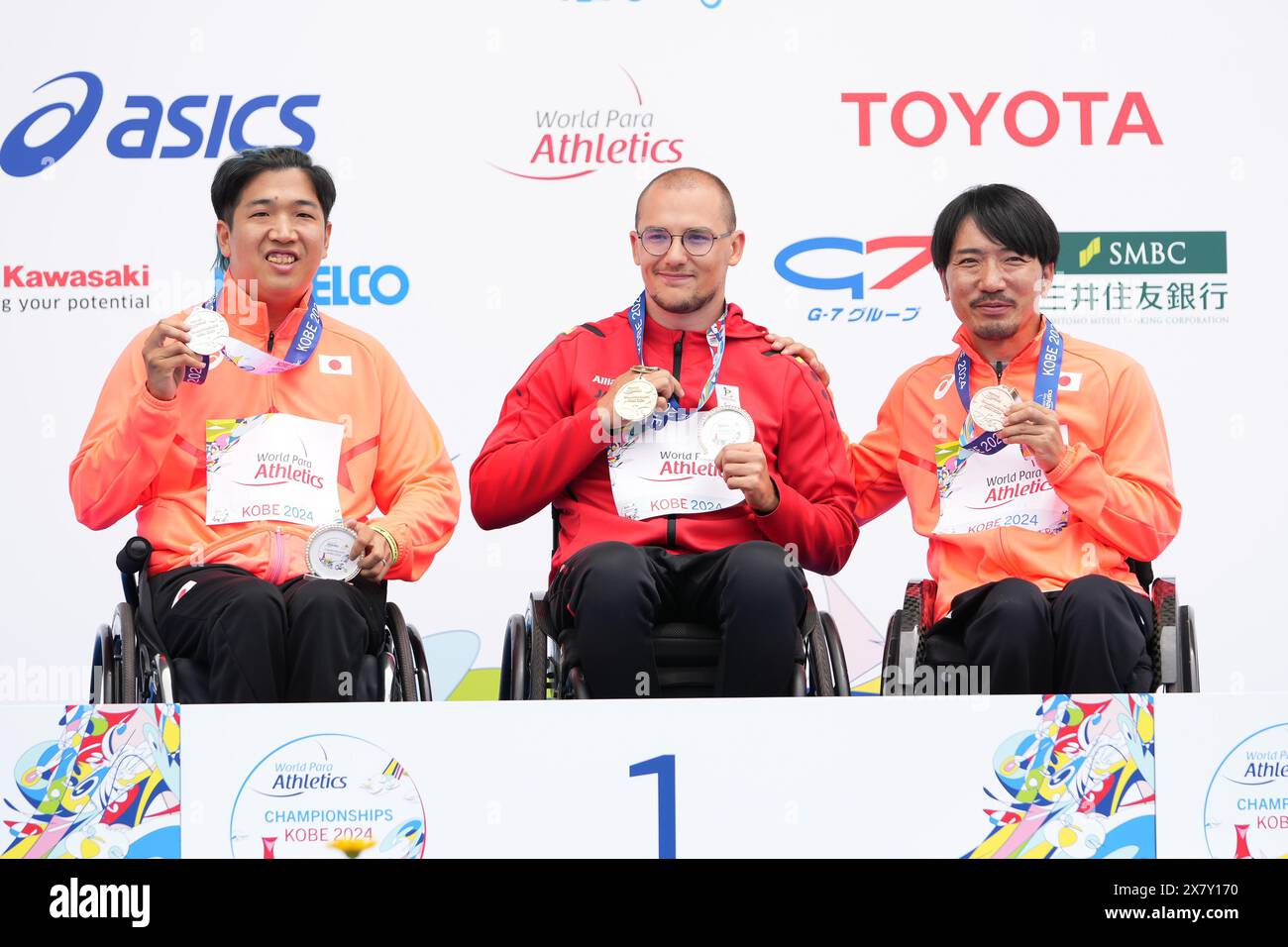 Hyogo, Japan. 22nd May, 2024. (L-R) Tomoki Sato (JPN), Maxime CARABIN ...