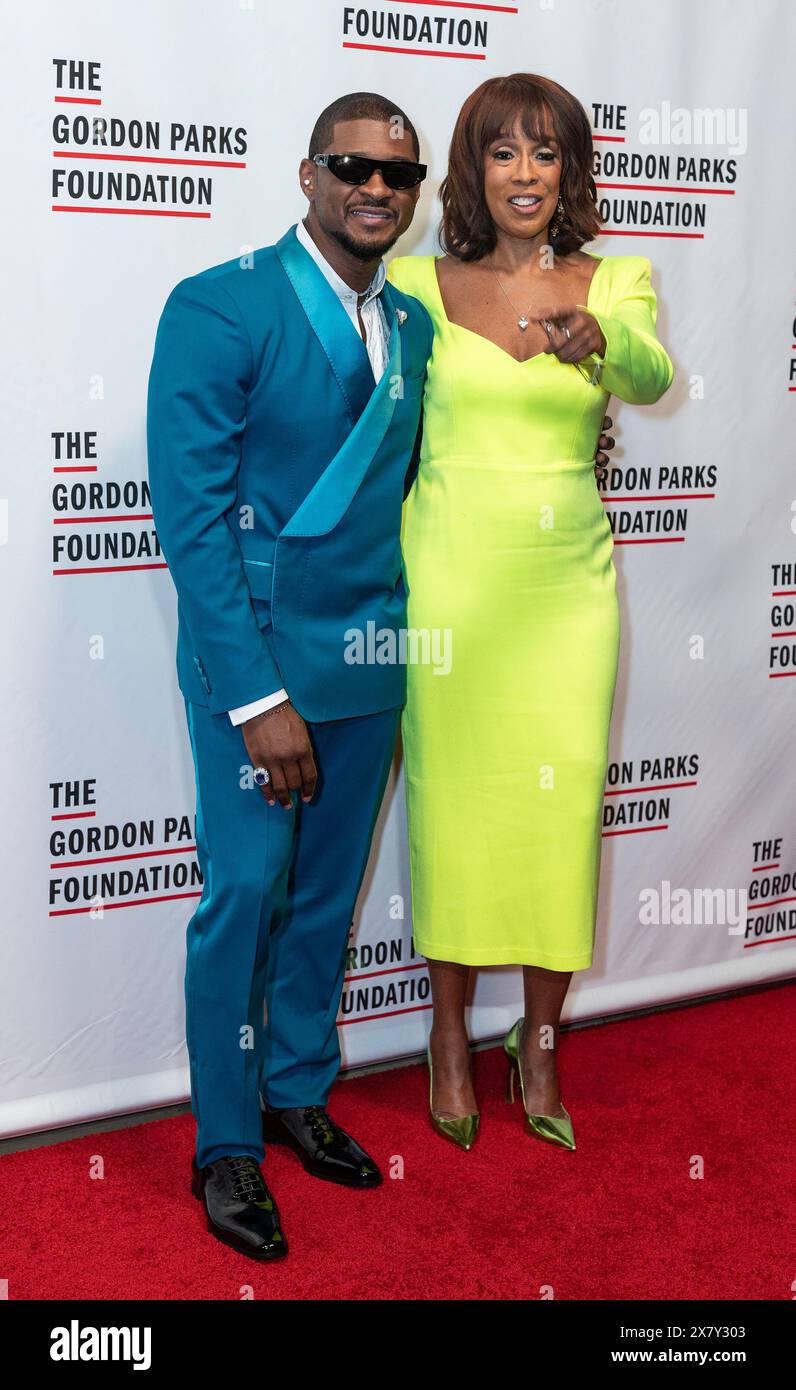 New York, USA. 21st May, 2024. Usher and Gale King attend 2024 Annual ...