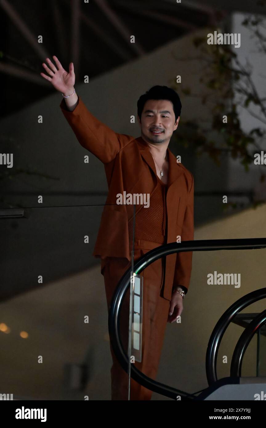 Chinese-Canadian actor Simu Liu Attends the red carpet of Atlas fan ...