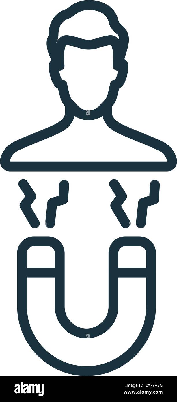 Retention icon. Monochrome simple User Behavior icon for templates, web ...