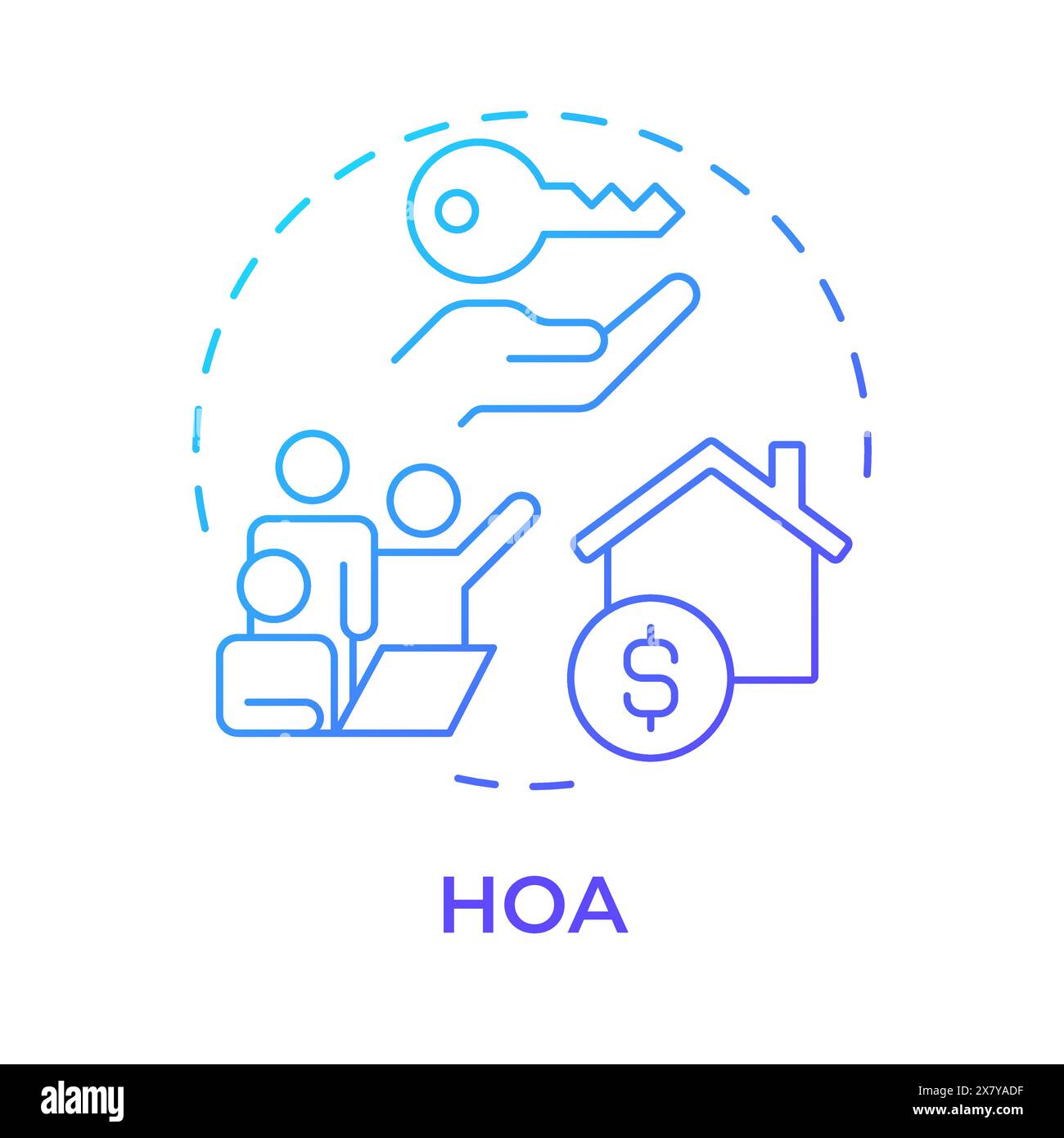 HOA blue gradient concept icon Stock Vector Image & Art - Alamy HOA blue gradient concept icon Stock Vector Image & Art - Alamy