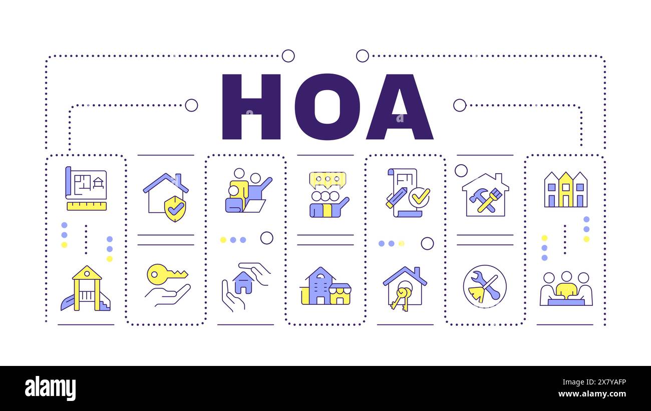 Housing management horizontal Stock Vector Images - Alamy