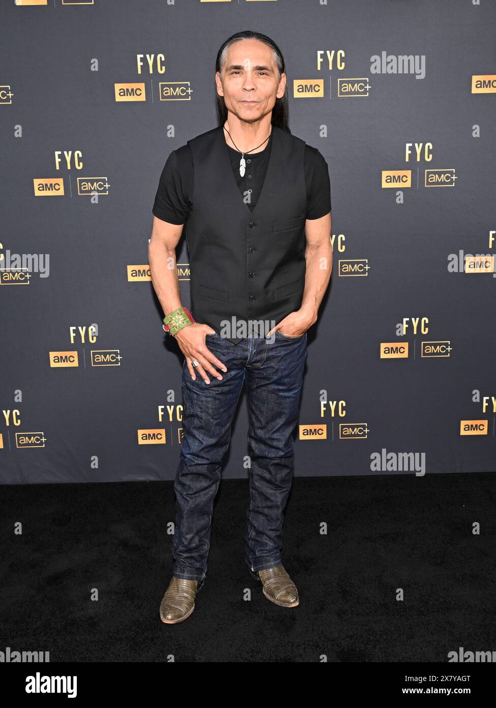 May 21, 2024, North Hollywood, California, USA: Zahn McClarnon attends ...