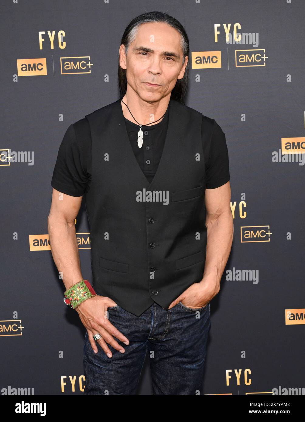 May 21, 2024, North Hollywood, California, USA: Zahn McClarnon attends ...