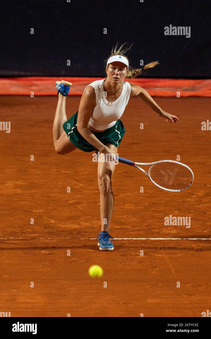 Rome, Italy. 16th May, 2024. Danielle Collins of the United States in ...