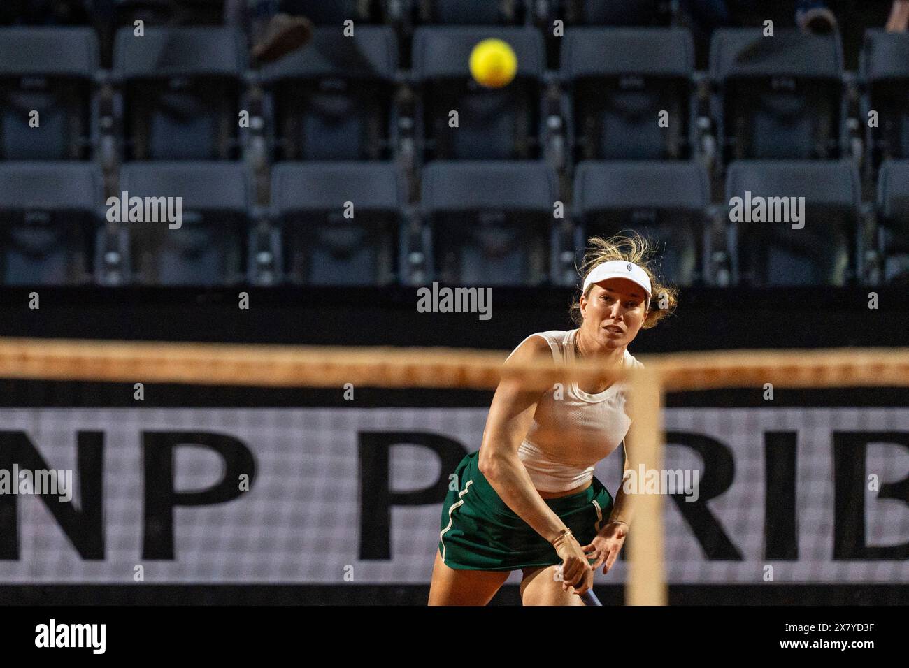 Rome, Italy. 16th May, 2024. Danielle Collins of the United States in ...