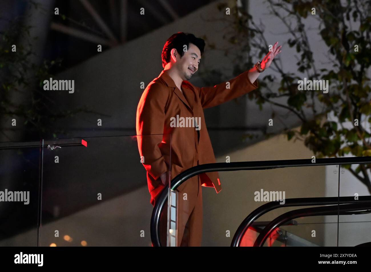 Mexico City, Mexico. 21st May, 2024. Chinese-Canadian actor Simu Liu ...