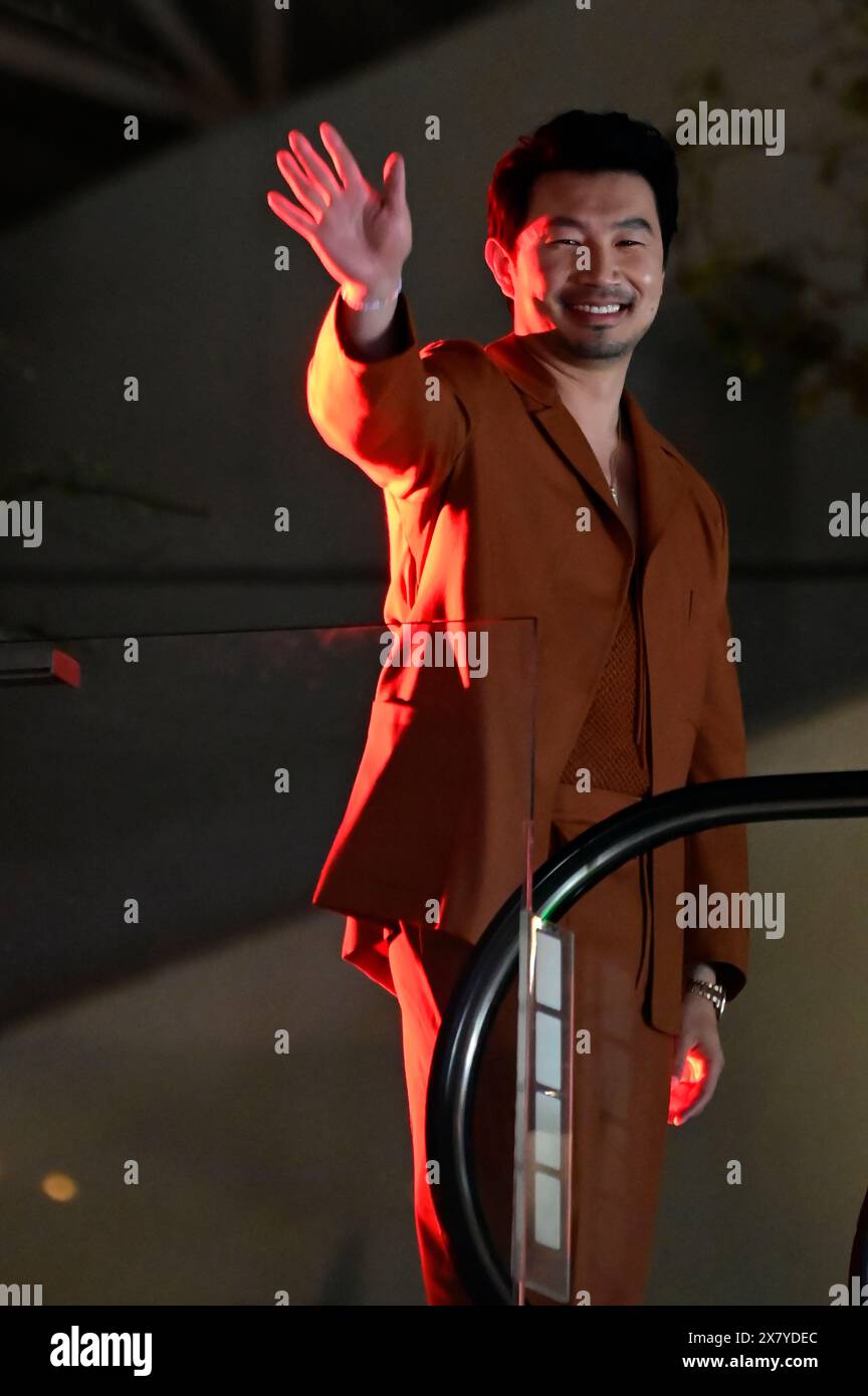 Mexico City, Mexico. 21st May, 2024. Chinese-Canadian actor Simu Liu ...