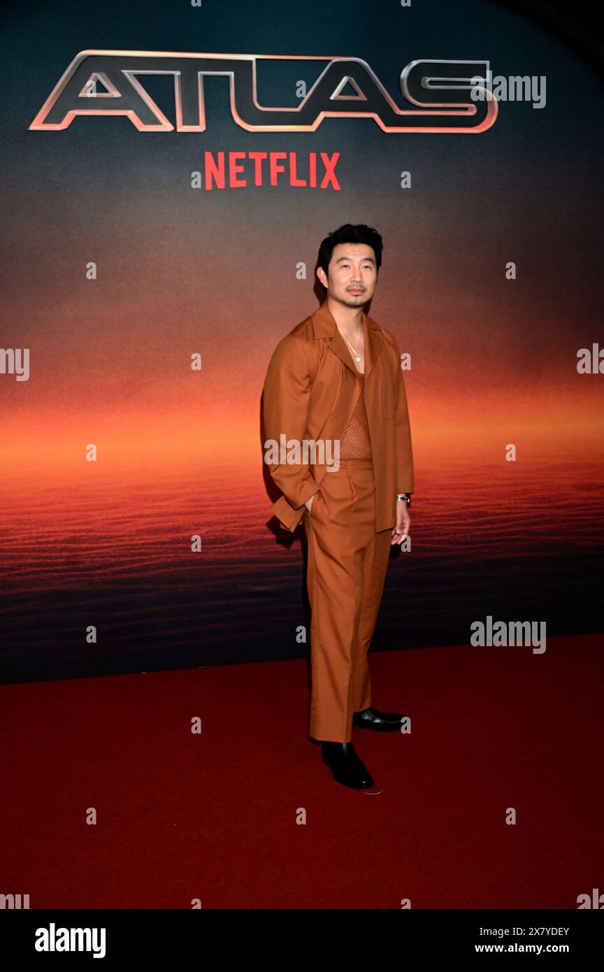 Mexico City, Mexico. 21st May, 2024. Chinese-Canadian actor Simu Liu ...