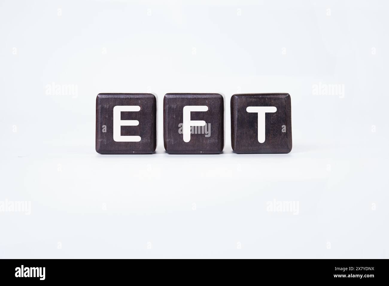 Emotion-focused therapy treatment concept.. Letters EFT written on ...