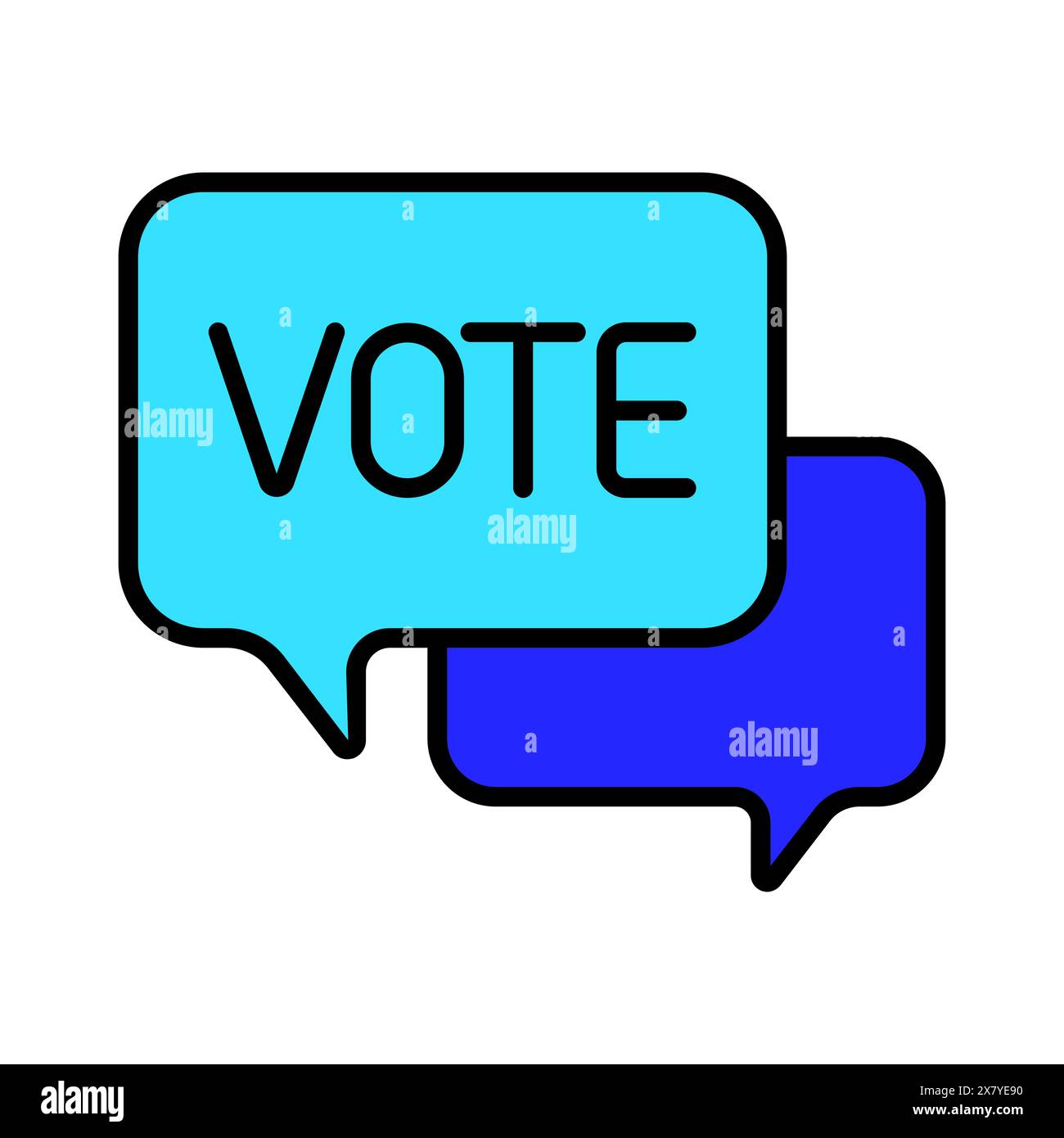 Electronic voting system Stock Vector Images - Alamy