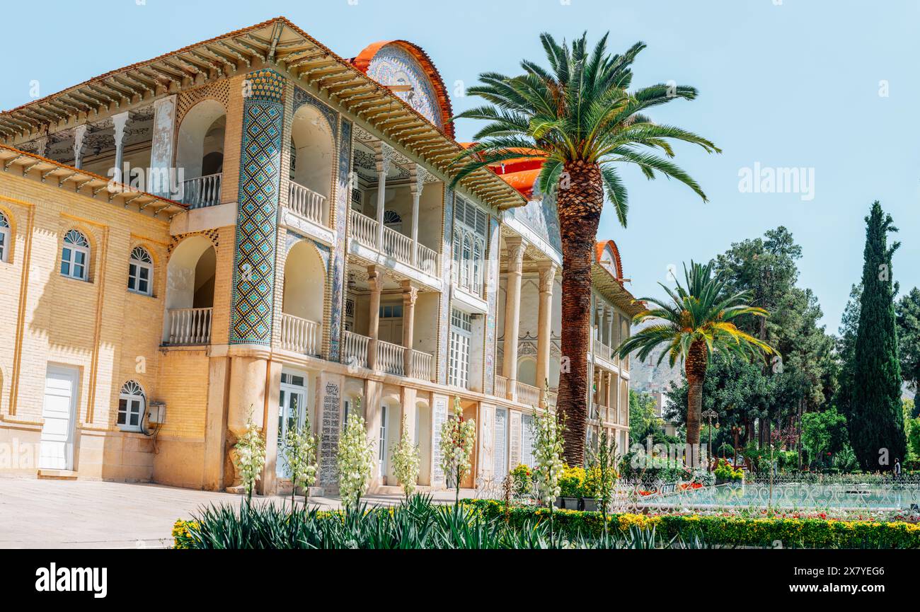 Eram Garden, Main building, Originally built in the 16th century ...