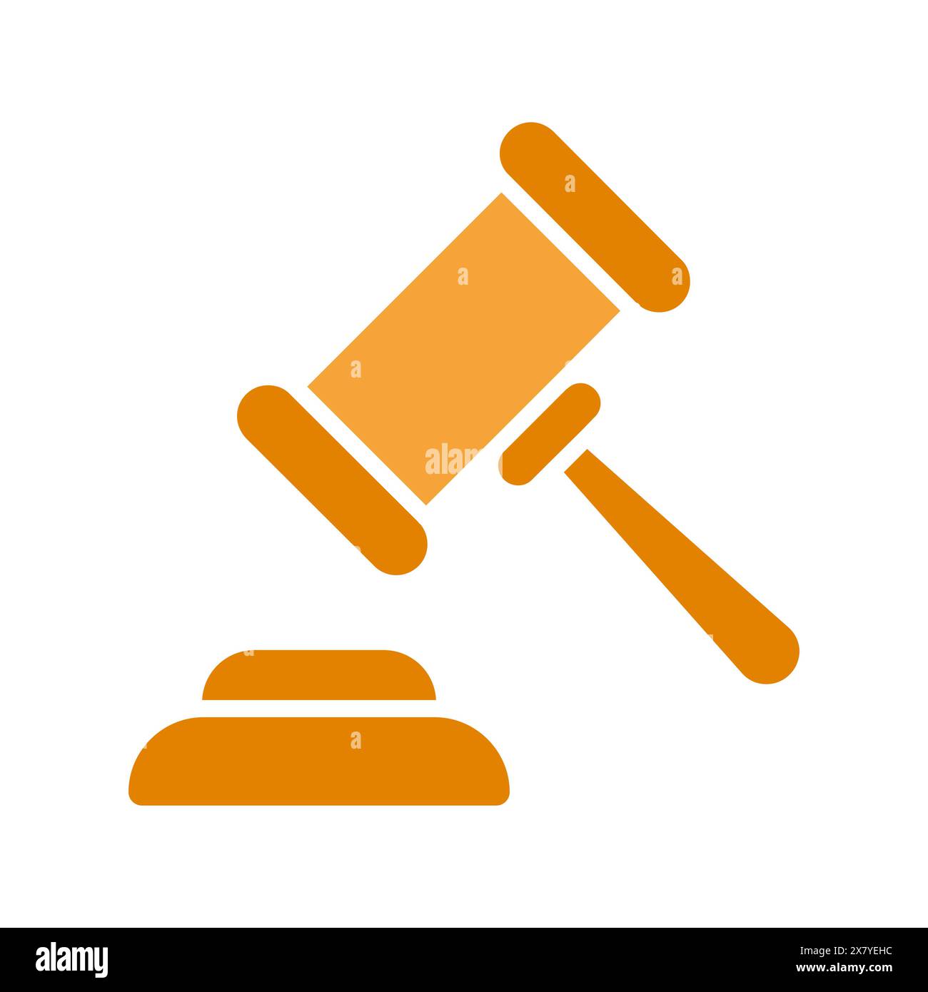 Judges hammer line icon. Gavel, court, justice, judge, constitution ...