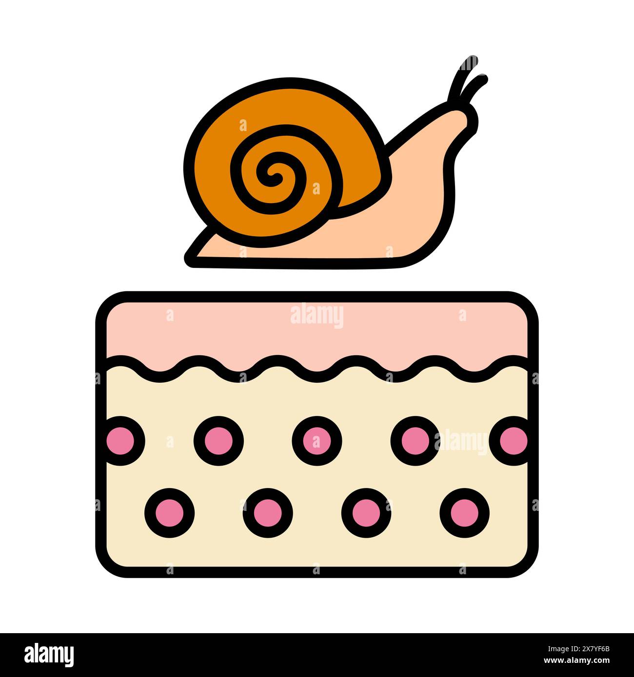 Snail mucin Cut Out Stock Images & Pictures - Alamy
