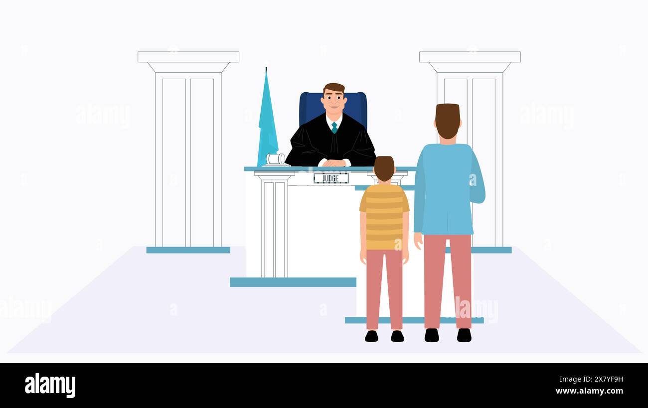 Jury court room Cut Out Stock Images & Pictures - Alamy