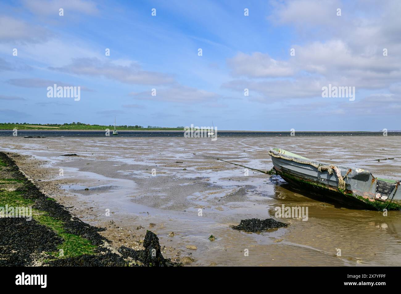 Mall grey boat hi-res stock photography and images - Alamy