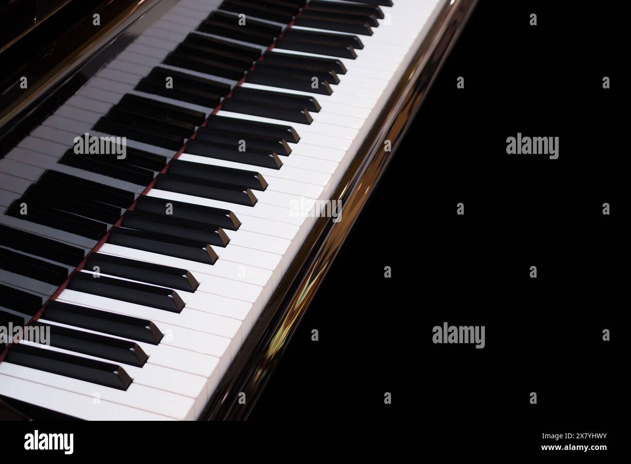 Piano keyboard background musical instrument Stock Photo - Alamy