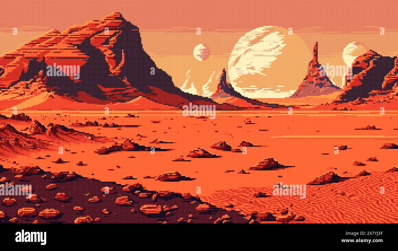8 bit art hi-res stock photography and images - Alamy