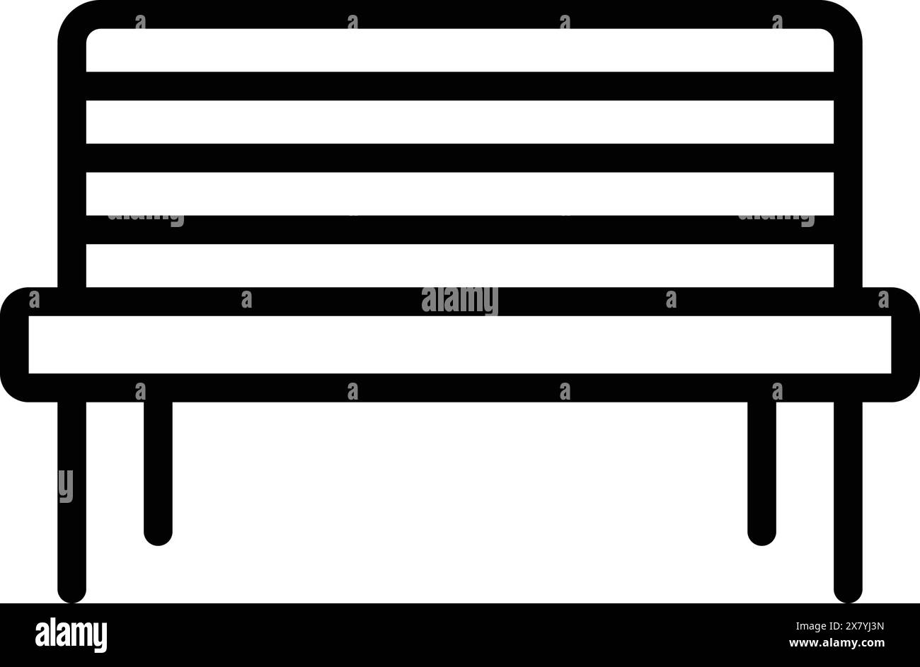 Icon for bench,pew Stock Vector Image & Art - Alamy