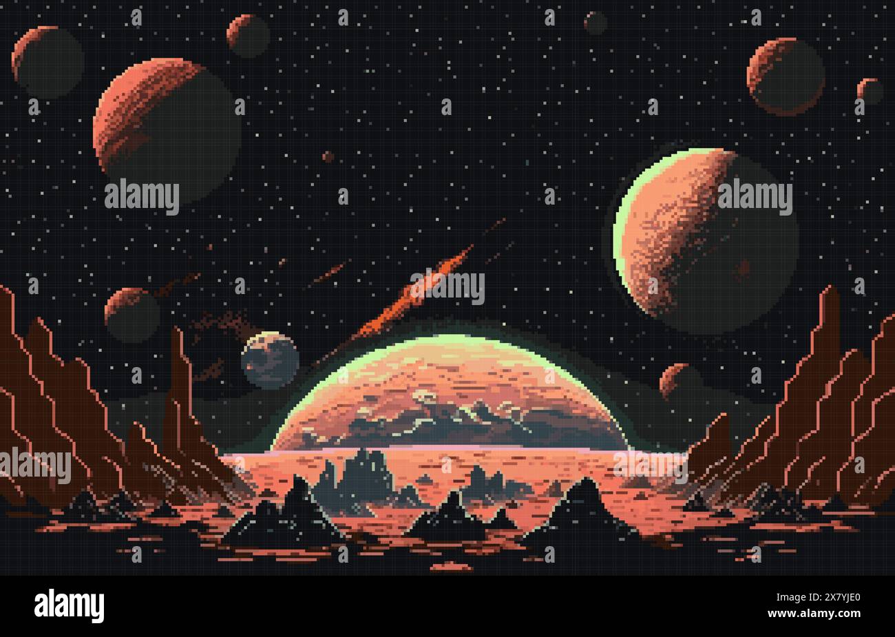 Immerse background Stock Vector Images - Alamy