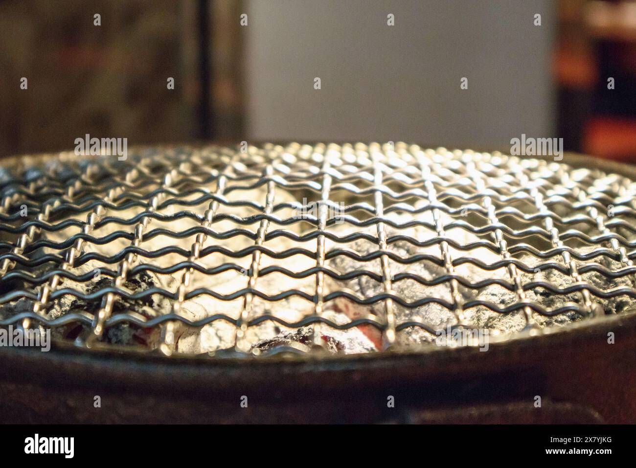 Top view empty grill hi-res stock photography and images - Alamy