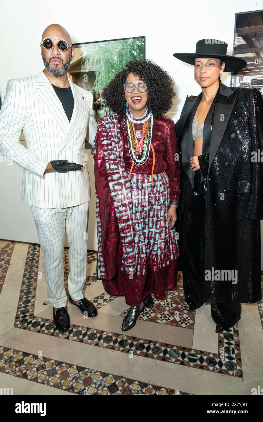 New York, United States. 21st May, 2024. Swizz Beatz, Sherry Bronfman ...