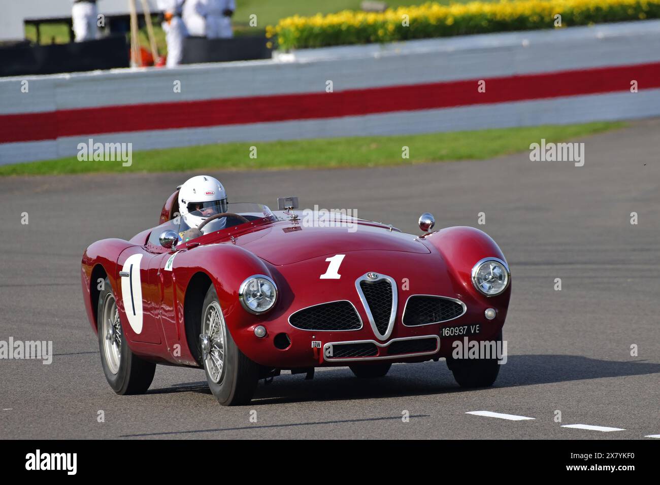 Christopher Mann, Alfa Romeo 6C 3000PR, Disco Volante, Peter Collins ...
