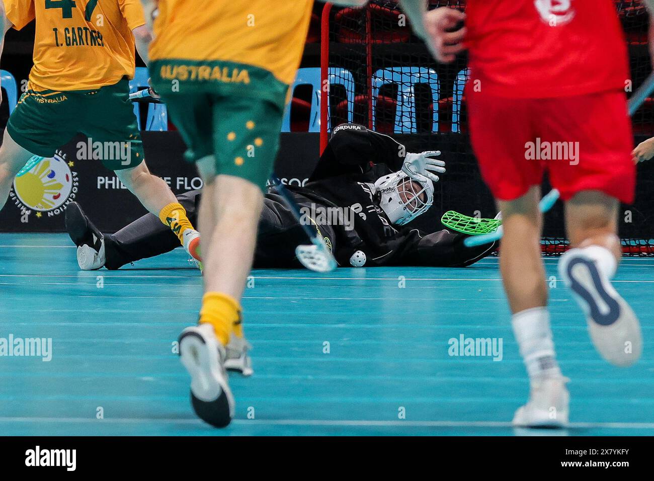 Pasig City, Philippines. 22nd May, 2024. Australia's goalkeeper Edwin ...