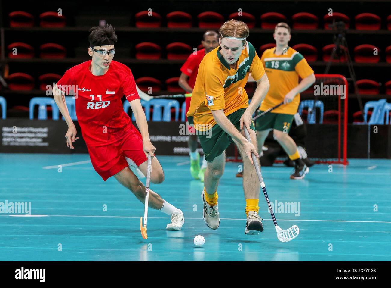 Pasig City, Philippines. 22nd May, 2024. Liam Perry (R) of Australia ...
