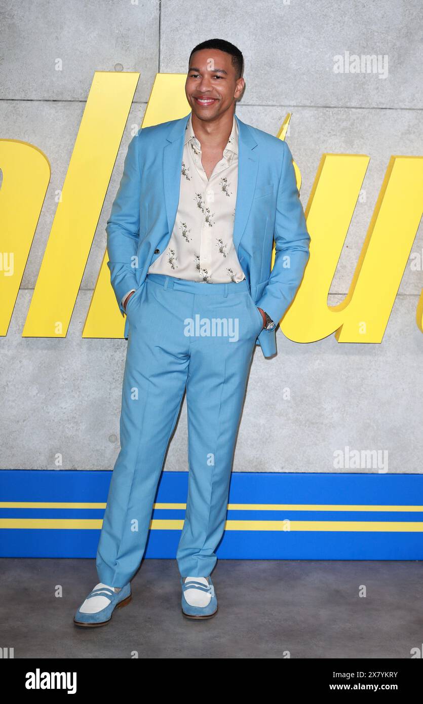 Aaron Moten attends the UK special screening of "Fallout" at Television ...