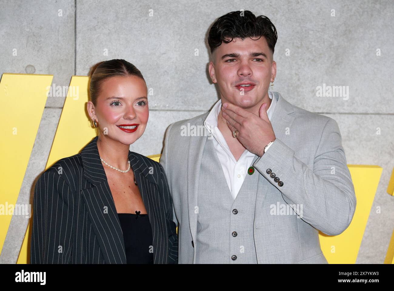Anna Maynard and Harry Clark attend the UK special screening of ...