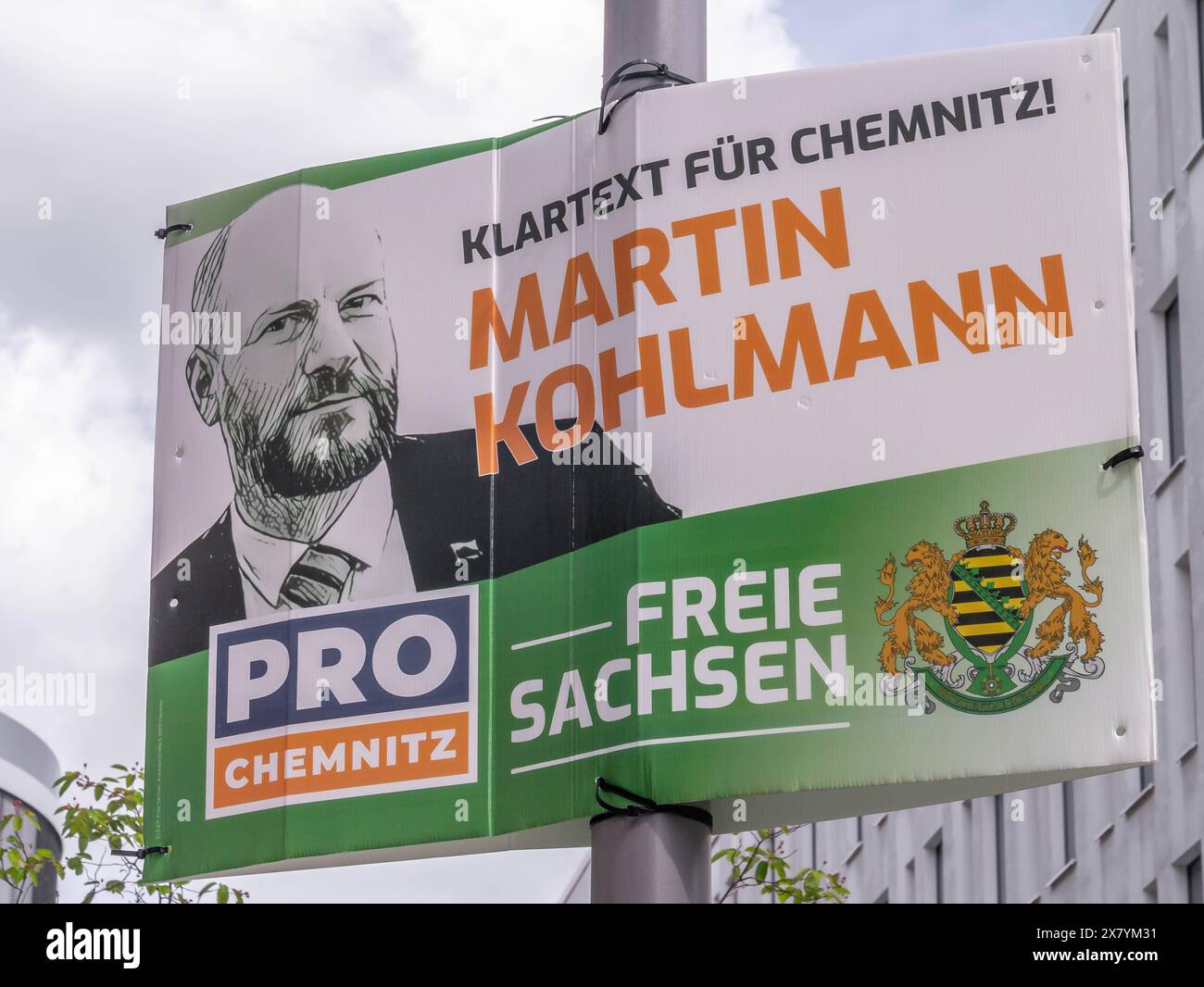 Deutschland 2024: Wahlplakate für die Europawahl 2024 Im Bild: Freie ...