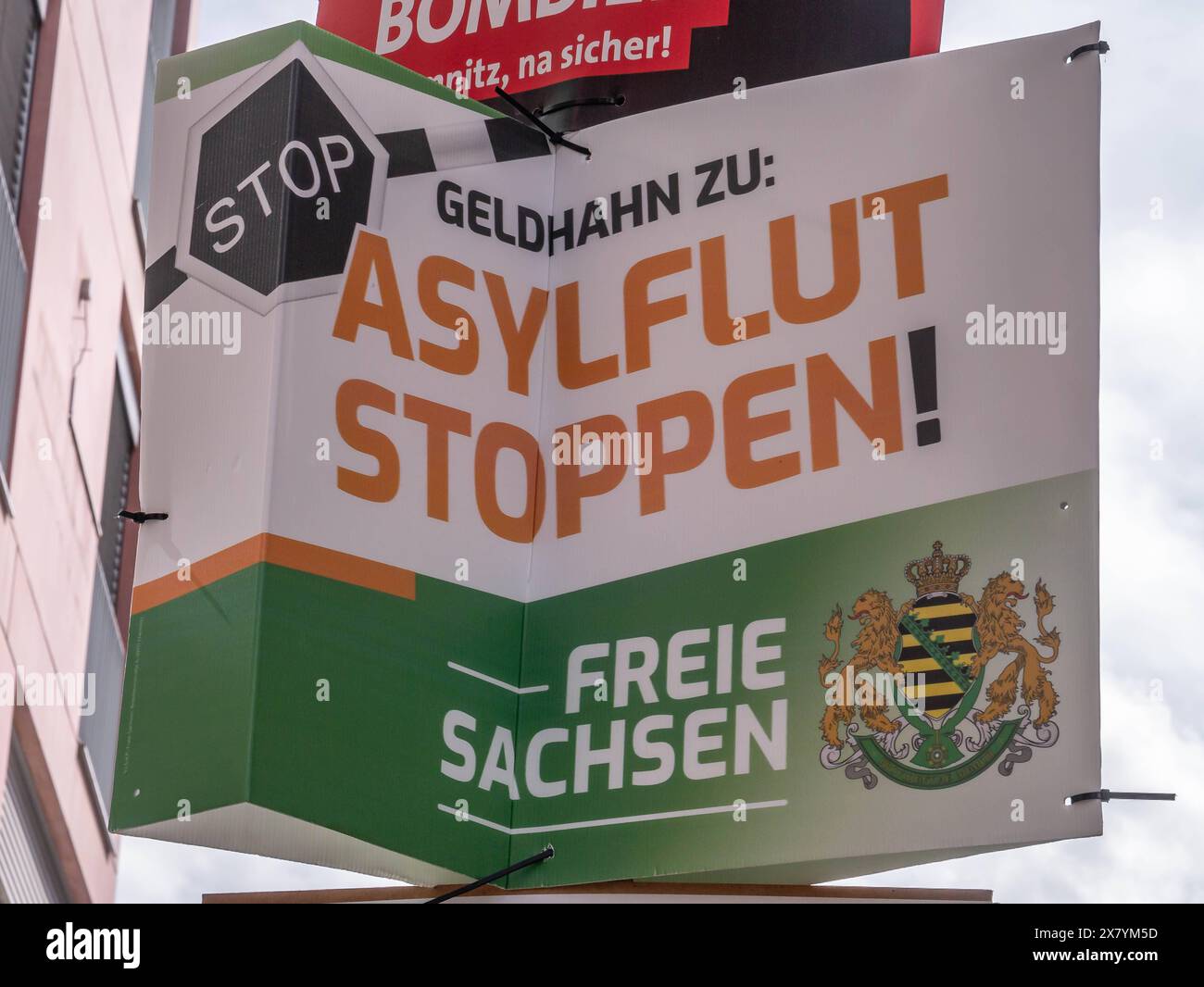 Deutschland 2024: Wahlplakate für die Europawahl 2024 Im Bild: Freie ...