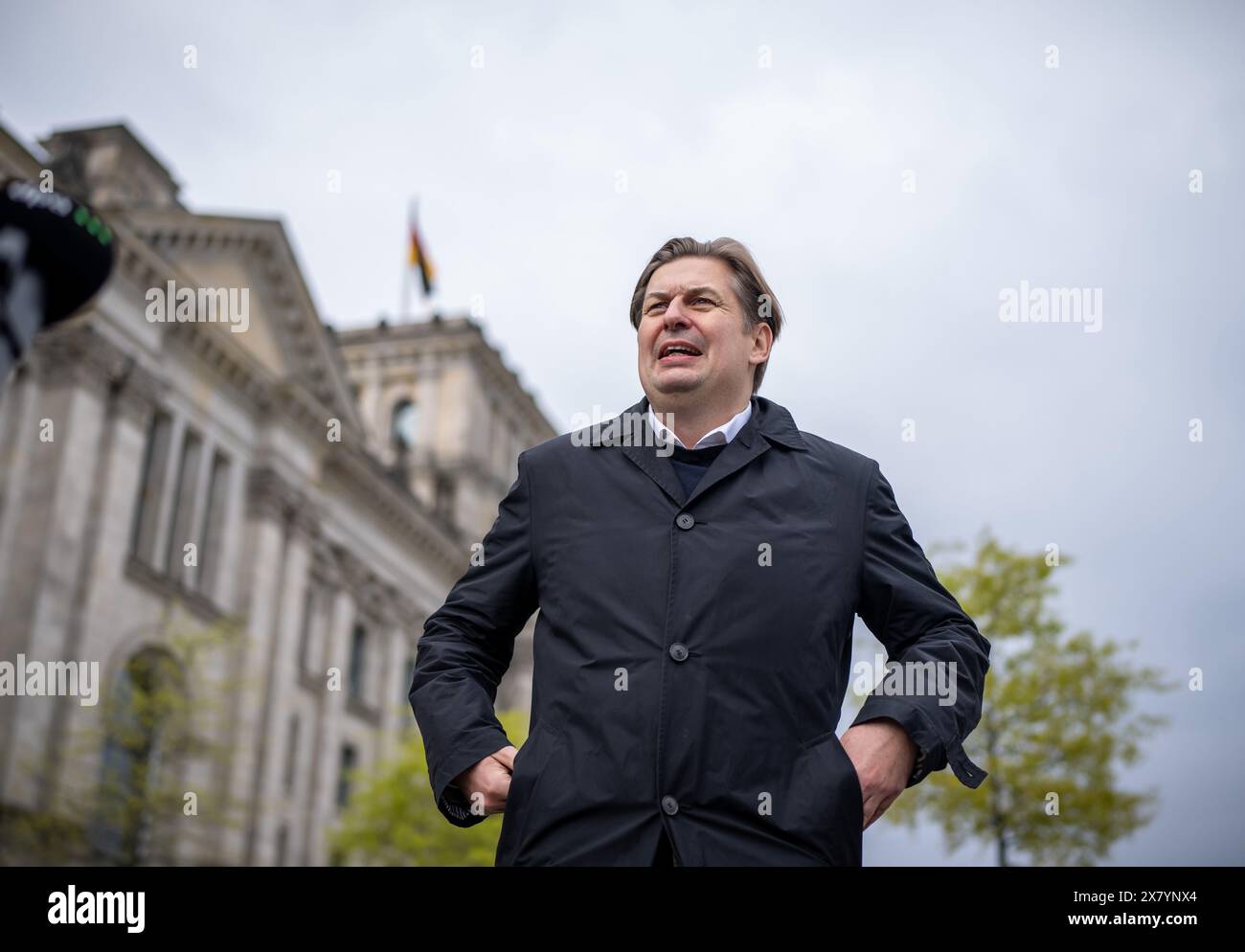 Berlin, Germany. 24th Apr, 2024. Maximilian Krah, AfD lead candidate ...