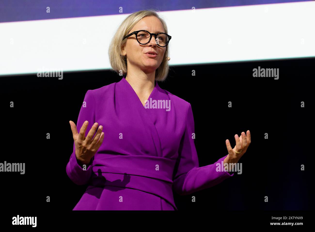 Bonn, Germany. 22nd May, 2024. Agnes Heftberger, CEO of Microsoft ...